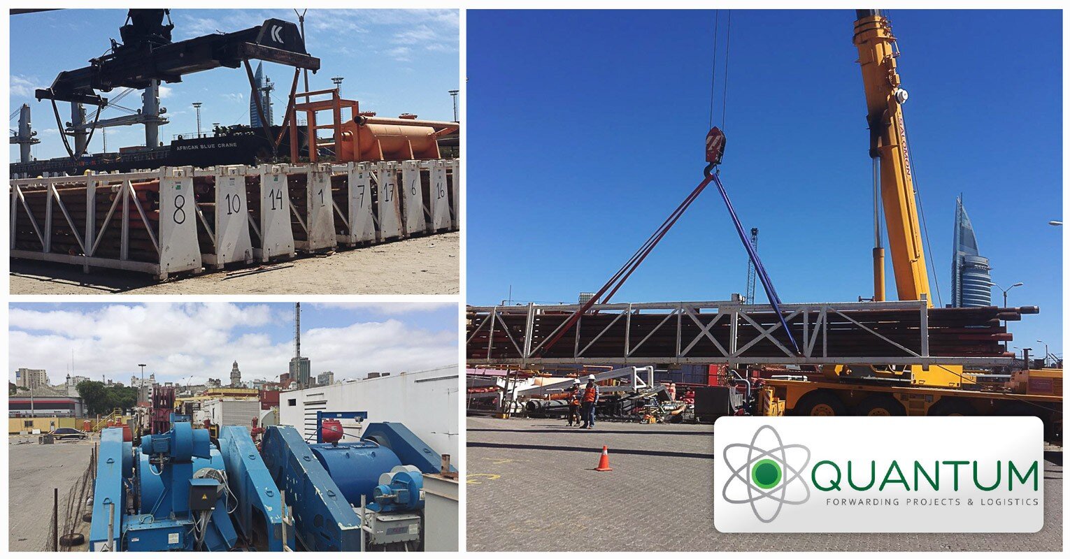 Quantum Forwarding Handling a Drill Rig Project - Cross Ocean