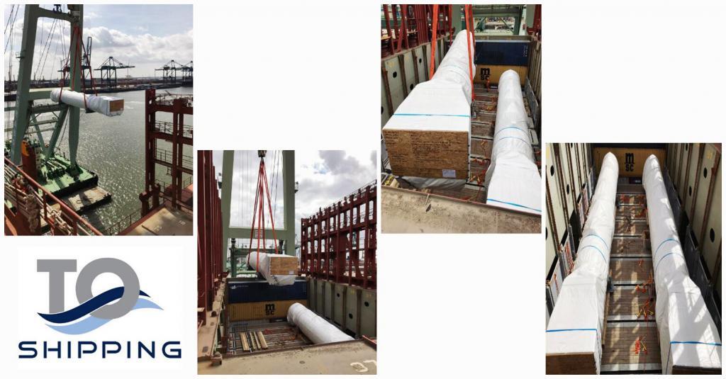 TO Shipping Successfully Loaded Two Heavy Break Bulk Units On-board a ...