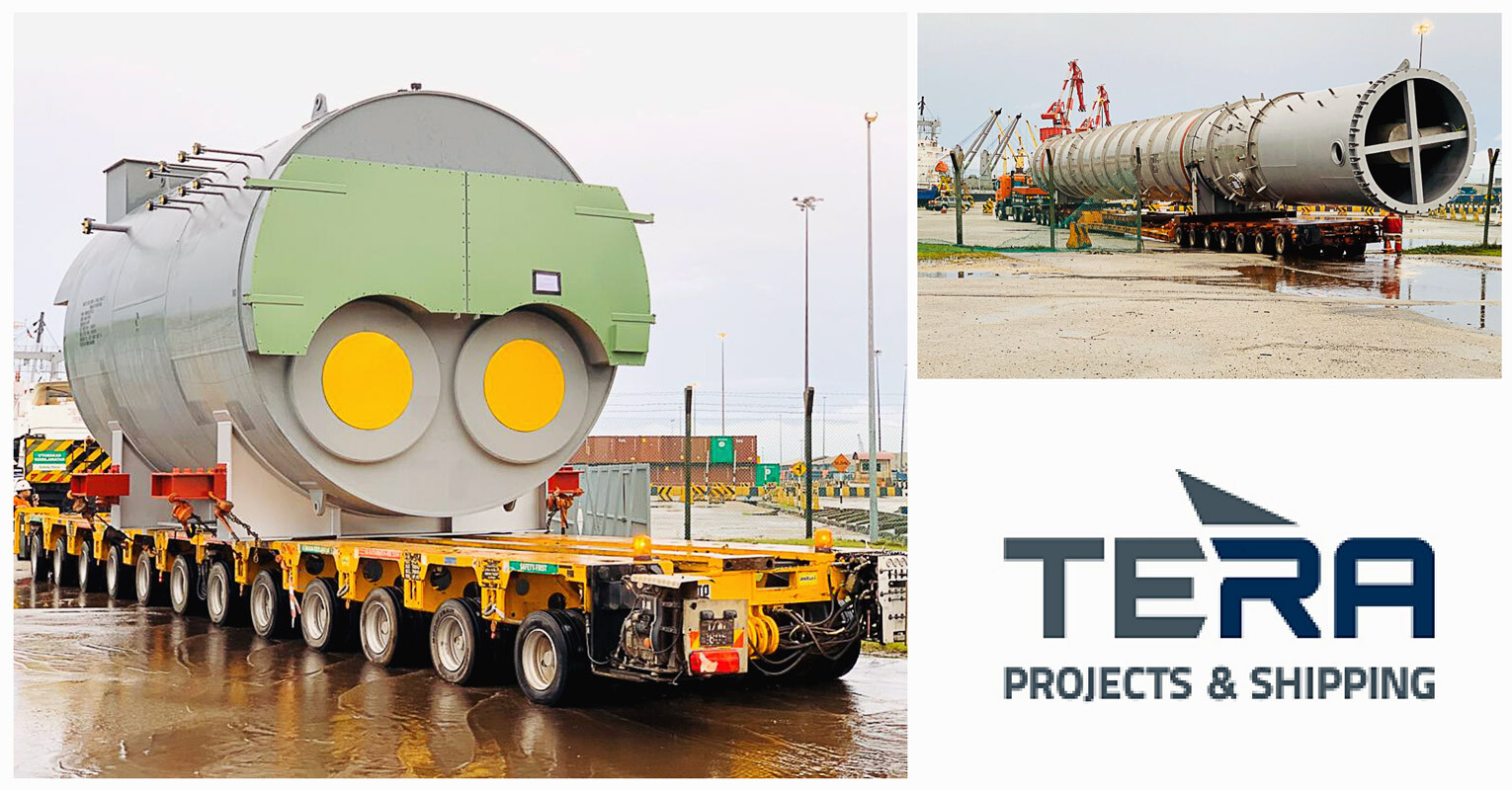 Tera Projects Handled 42m Length Cargo - Cross Ocean