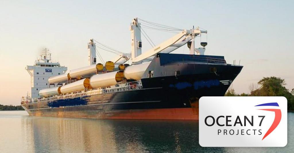 Ocean7 Projects adds a New Lady to their Fleet – M/V Donald - Cross Ocean
