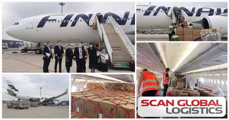 Scan Global Logistics Delivered 6 Million Face Masks Filling 200 CBM ...