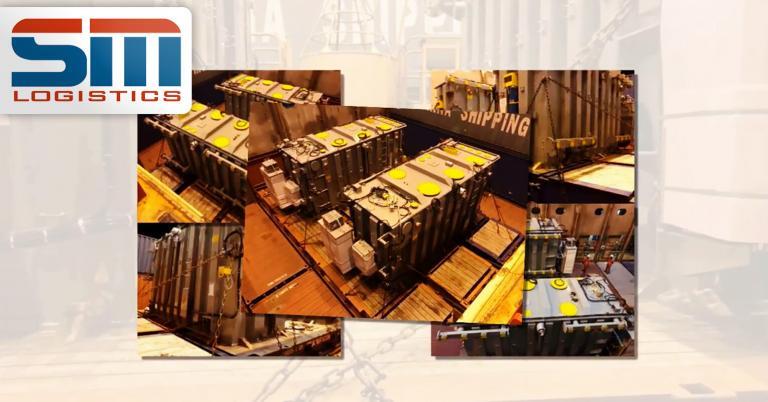 SM Logistics Vietnam Transporting Transformers by Sea - Cross Ocean