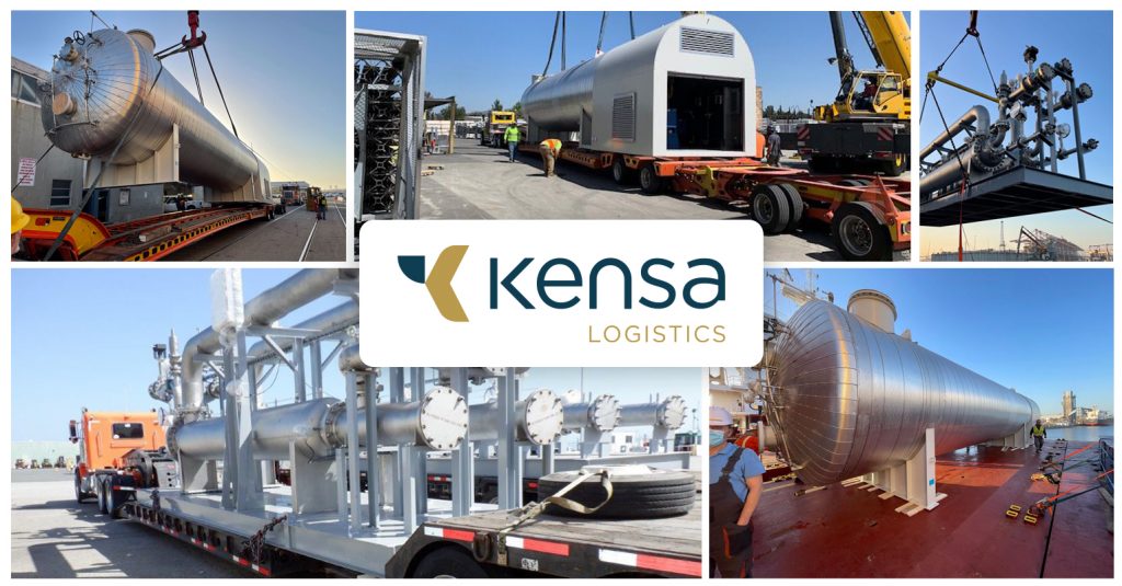 Kensa Logistics Handled a Door to Door Project from Long Beach ...