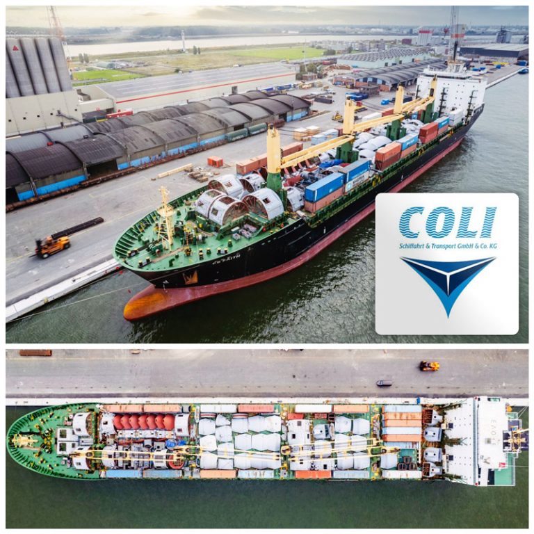 COLI Group Chartered a Vessel to Move a Cement Plant from Antwerp to ...