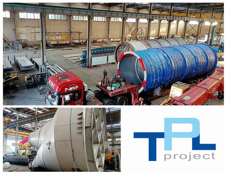 TPL Project Performed Pre-carriage of a Pressure Vessel and Granulator ...