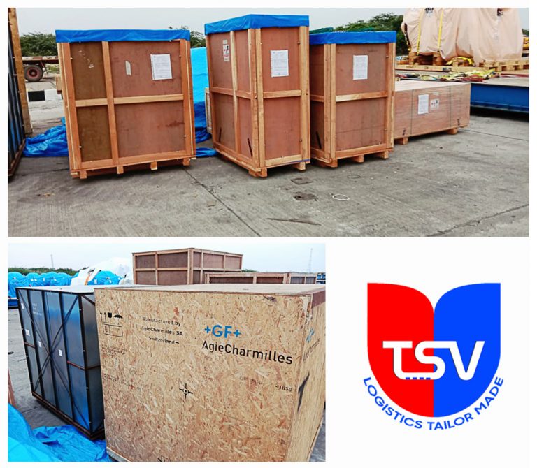 TSV Global Solution Loaded 90 CBM Static Cargoes to Houston via RORO ...