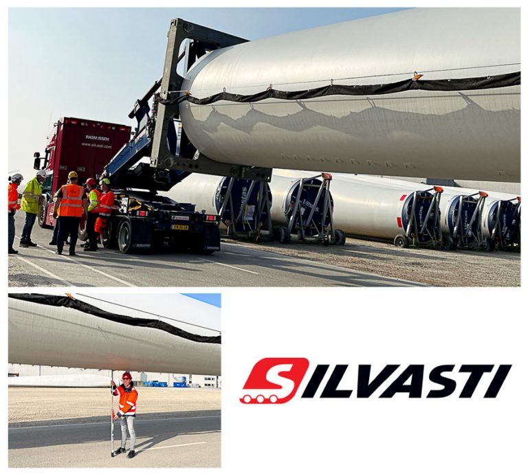 Silvasti is Testing Their New Blade Carriers - Cross Ocean