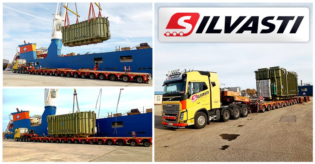 Silvasti Helped Relocate this 247-ton Transformer in Pärnu - Cross Ocean