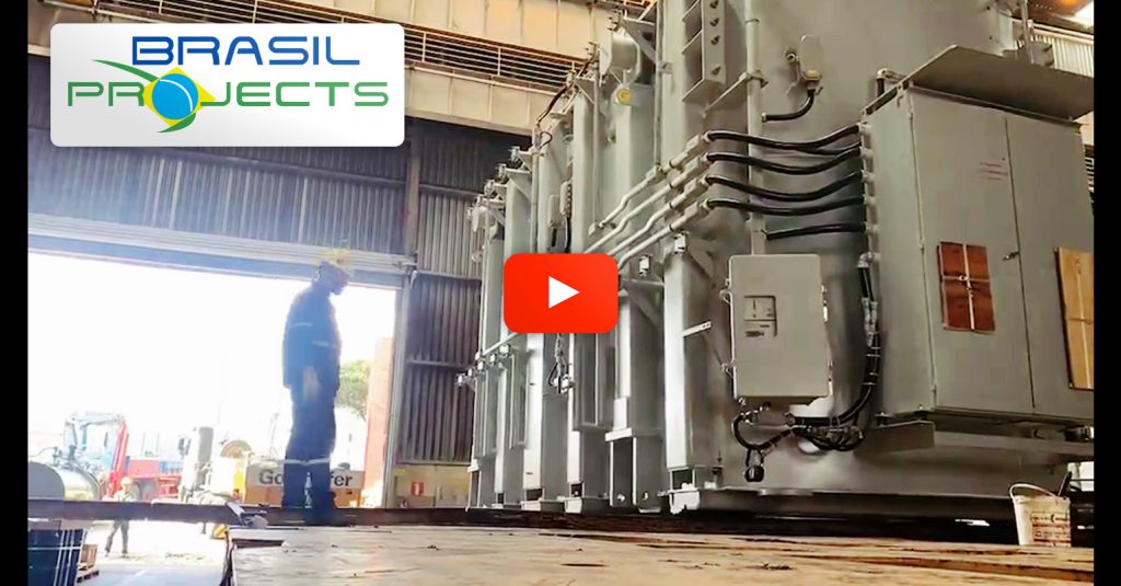 Brazil Projects Handling the Final Positioning of a 190t Transformer ...