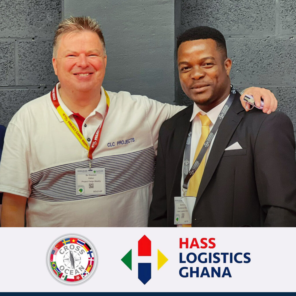 Cross Ocean with Samson Arhin of Hass Logistics Ghana at AntwerpXL ...