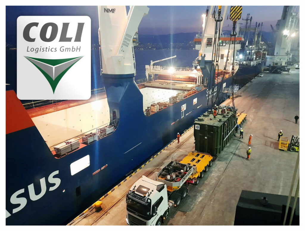 Coli Project Cargo Istanbul Loading 1 of 12 Heavy Lift Sets for Koge ...