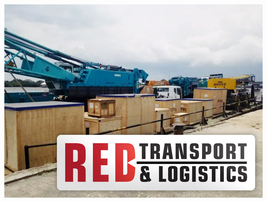 Red Transport Recently Performed a Load-out to a Major River State ...