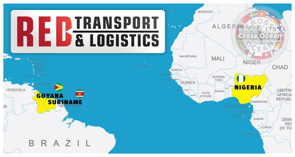 New Member Representing Suriname & Guyana – Red Transport - Cross Ocean