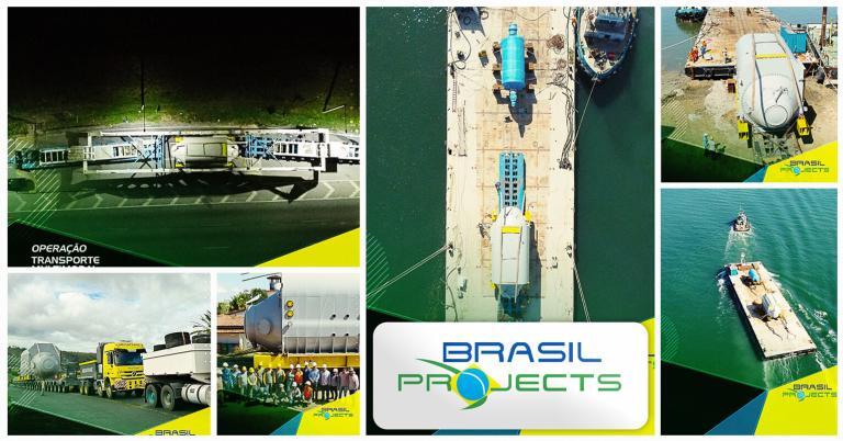 Brasil Projects Completed a Multimodal Special Cargo Transport Project ...
