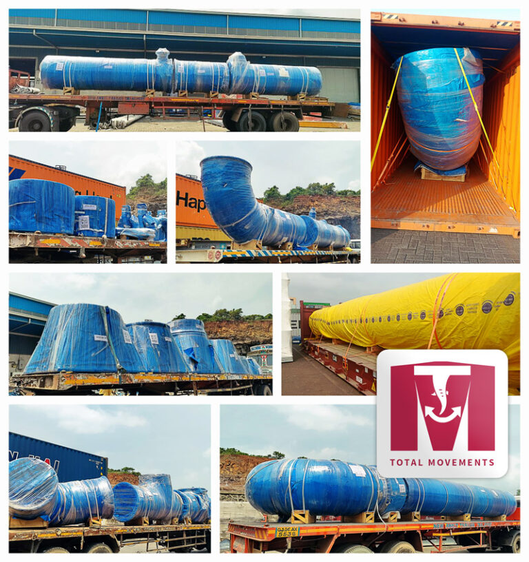 Total Movements Recently Executed a Door-to-port Movement of ~800FRT of ...