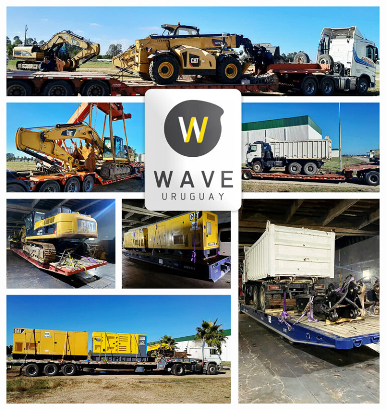 Wave Logistics Delivered 668cbm of Used Construction Machinery - Cross Ocean